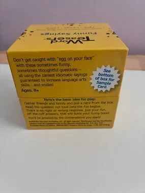 Games | Word Teasers Funny Sayings Card Game | Poshmark